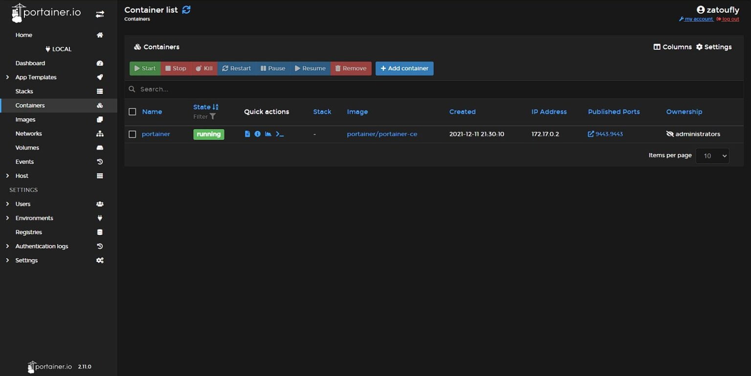 Installer Docker Et Portainer Sur Debian
