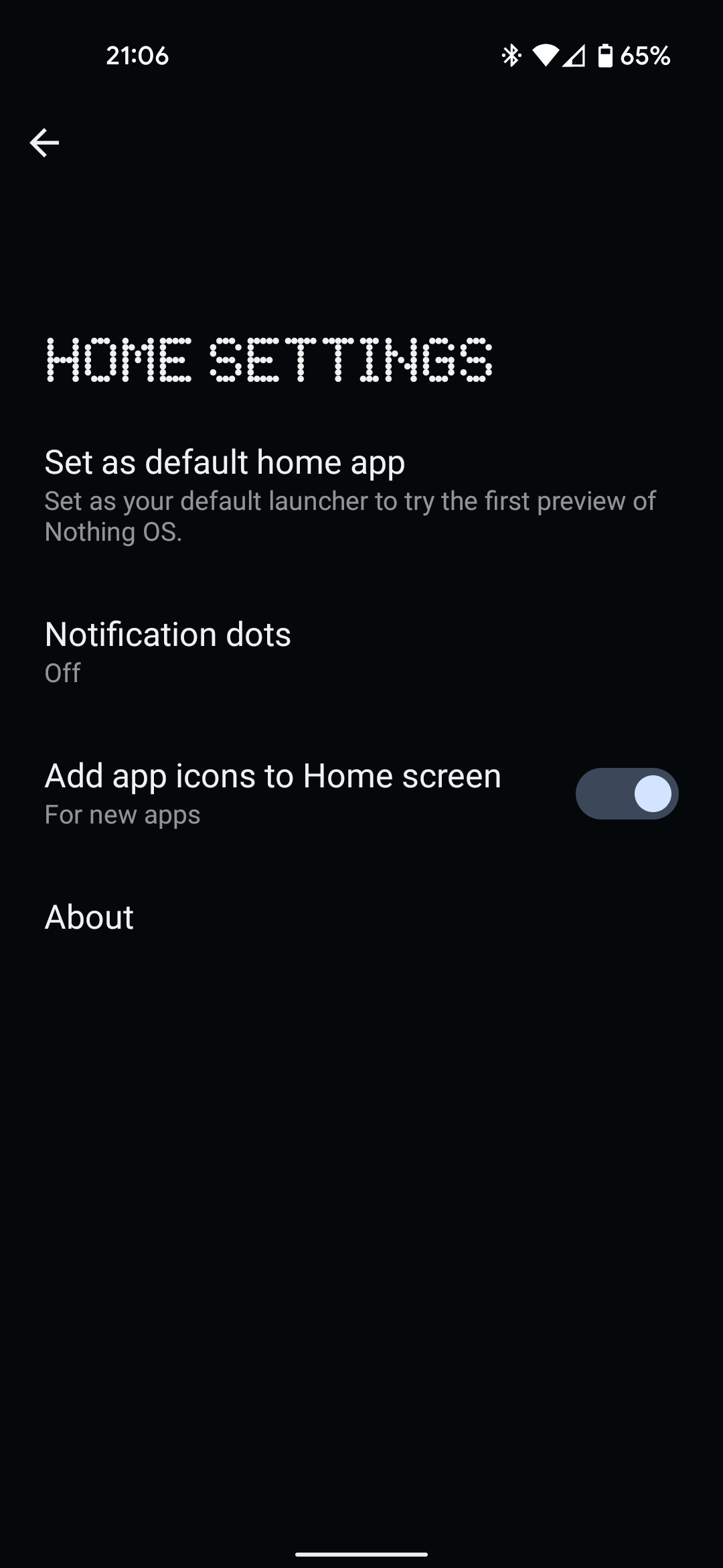 Nothing Launcher - simple et sobre, le meilleur launcher alternatif Android