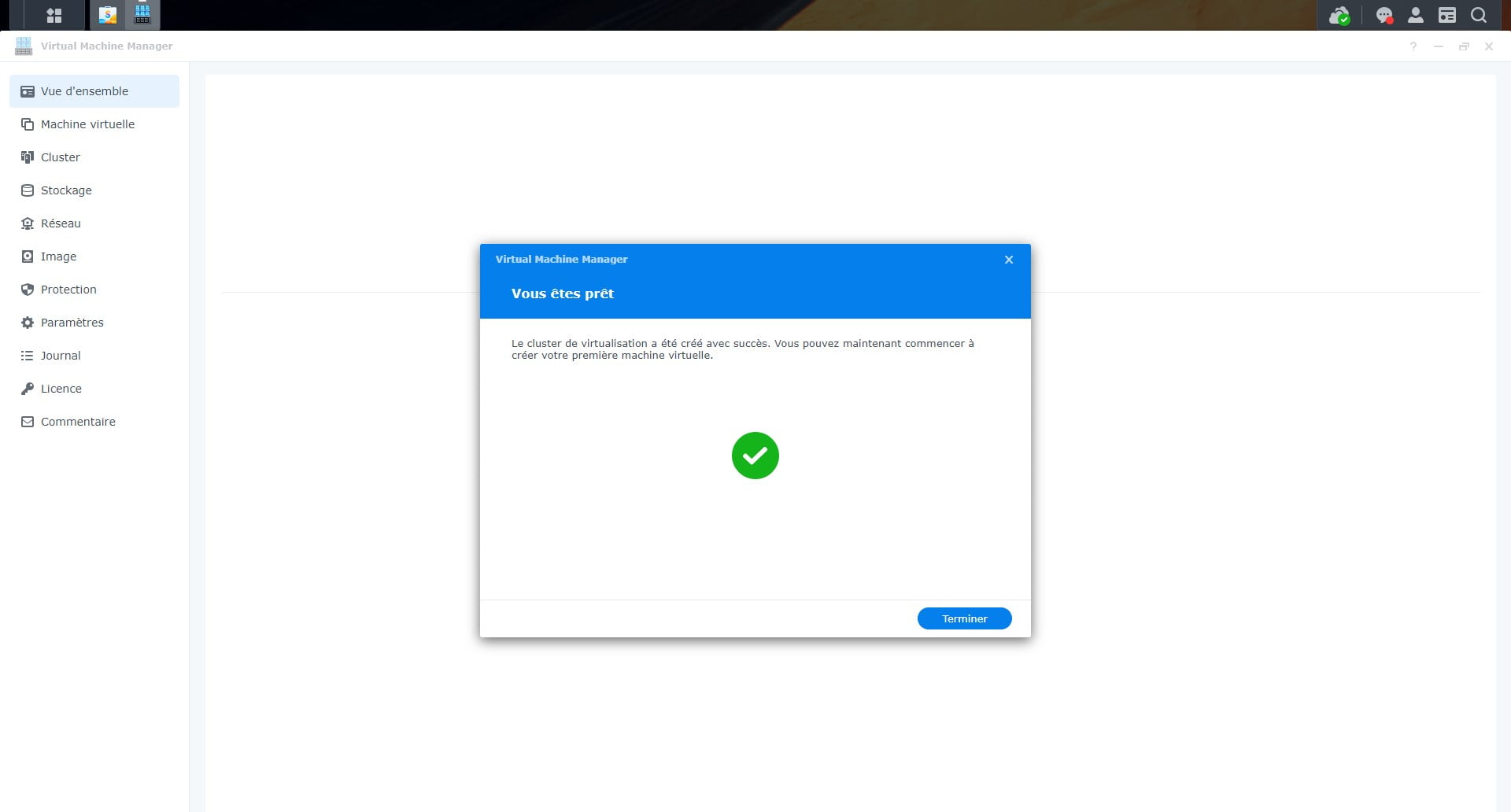 Virtualiser des machines virtuelles sur un NAS Synology