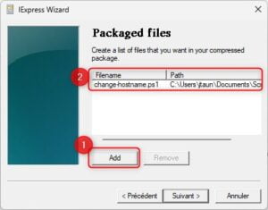 Transformer un script PowerShell en .exe