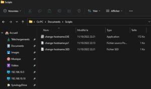 Transformer un script PowerShell en .exe