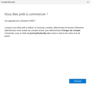Joindre Windows 11 à Azure Active Directory