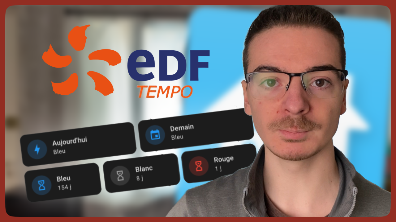Mes dashboards et automatisations Tempo pour Home Assistant