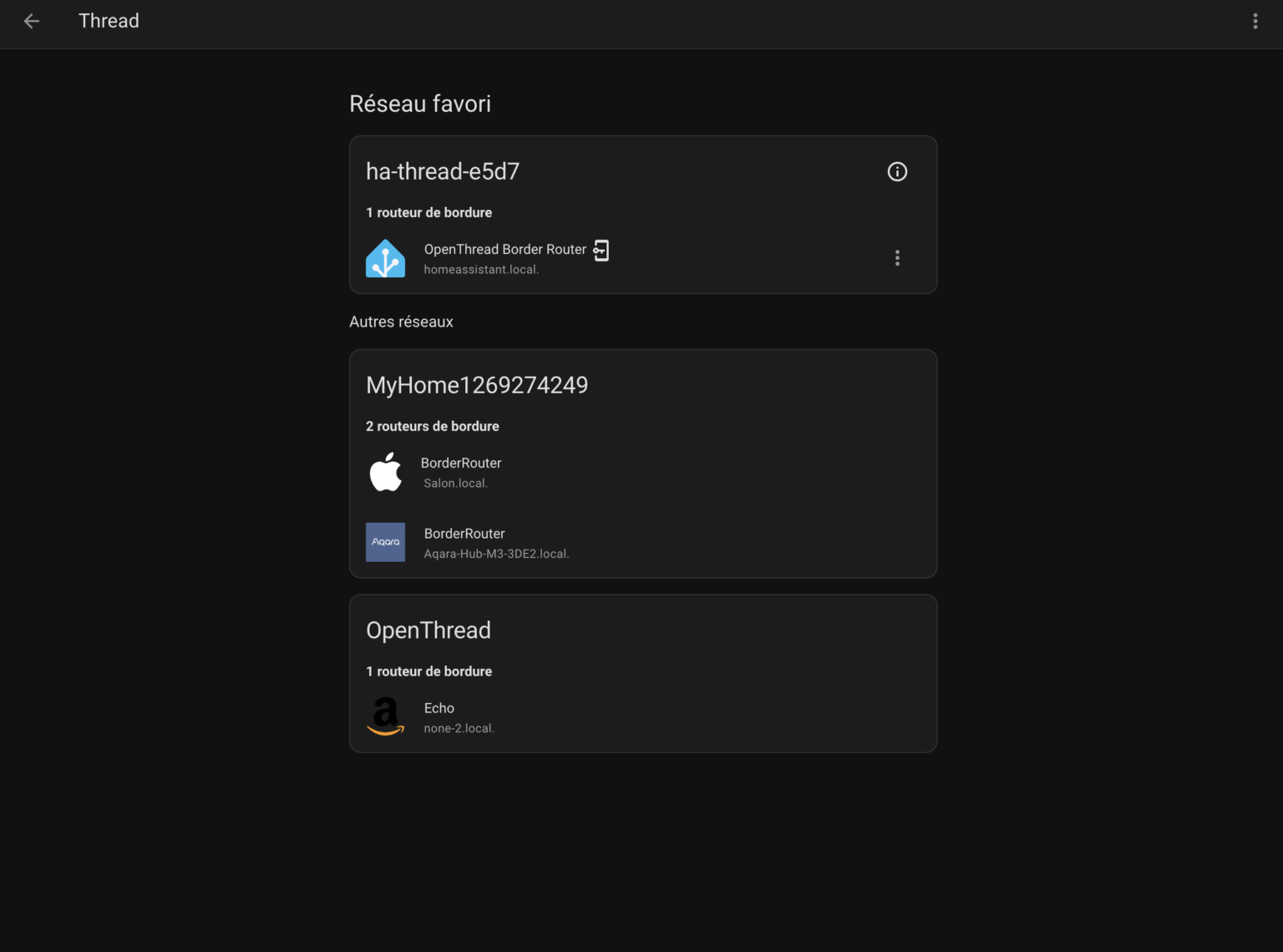 Installer Open Thread et Matter sur Home Assistant (Sonoff Dongle-E)