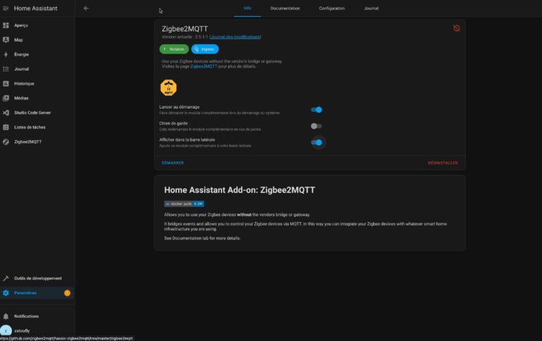 Installer Zigbee2MQTT facilement avec Home Assistant